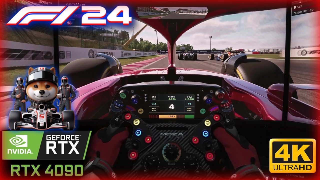 🔵 Emocionante Duelo En Hungria vs Norris y Max🏎️💨 | F1 24 | FOV ...