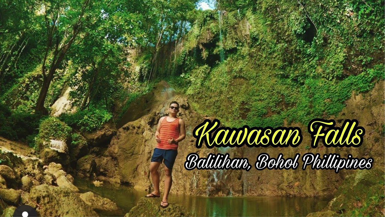 Kawasan Falls Balilihan Bohol | A magnificent waterfall over cascading ...