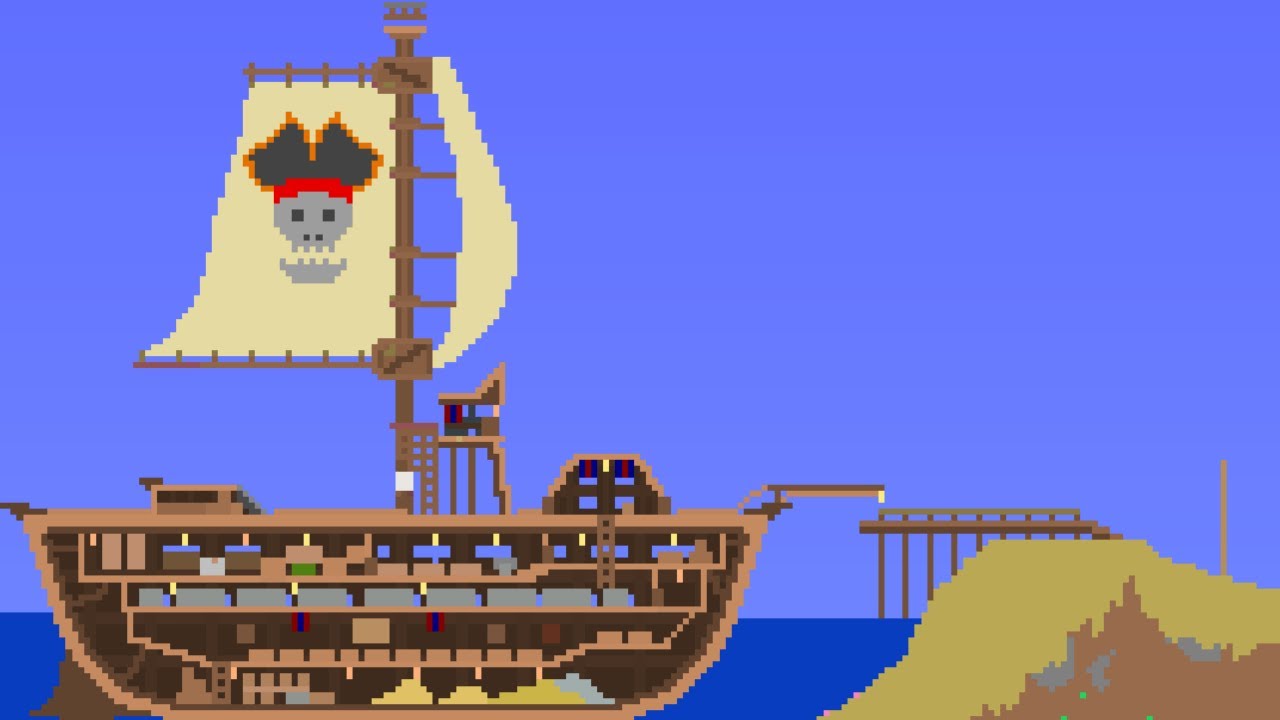 How To Build A Pirate Ship In Terraria at Christopher Stafford blog