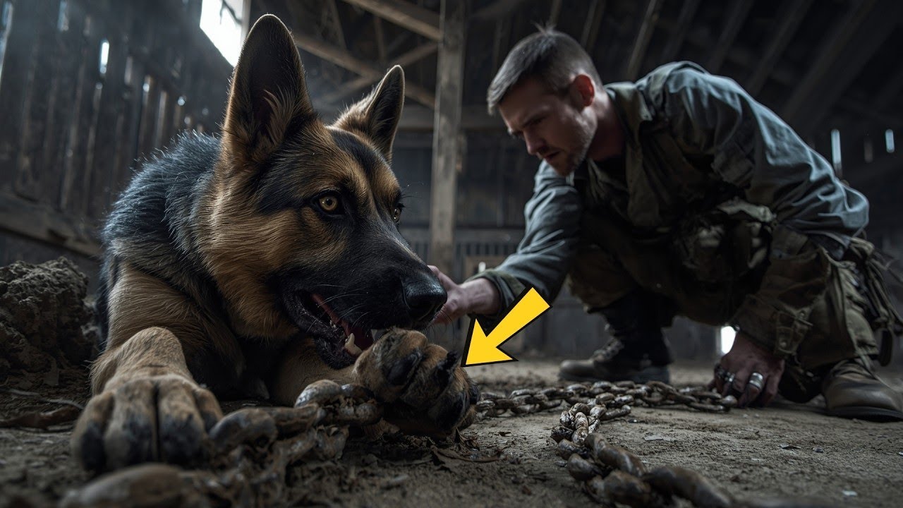 Encontró un perro moribundo en el camino… Lo que sucedió después lo ...