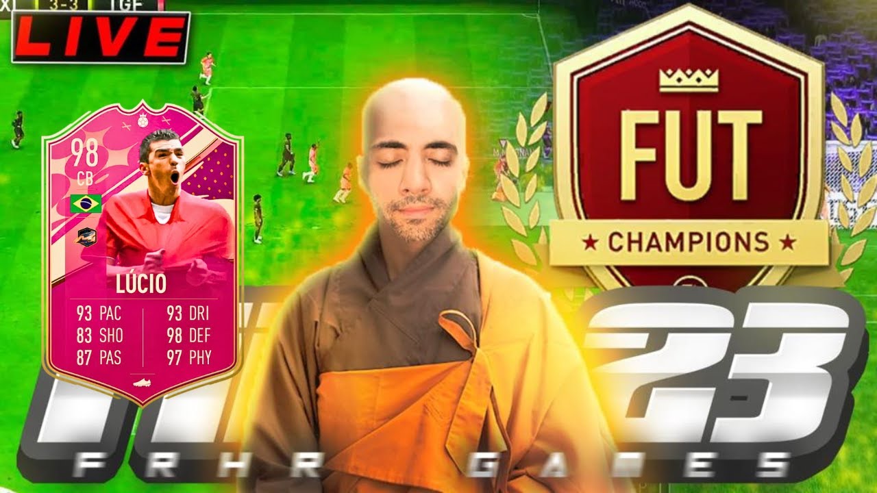 98 LUCIO IN FUT CHAMPS FINALS || FIFA 23 LIVE - YouTube