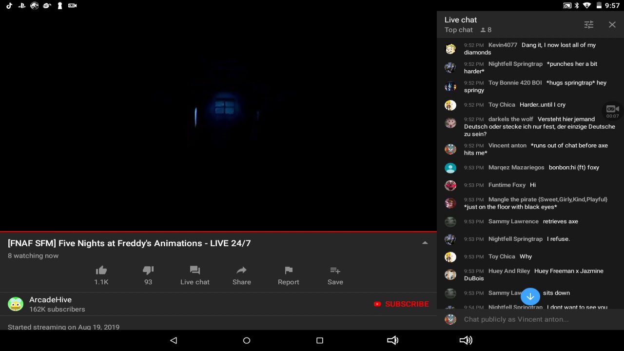 These users from the fnaf chat.... - YouTube