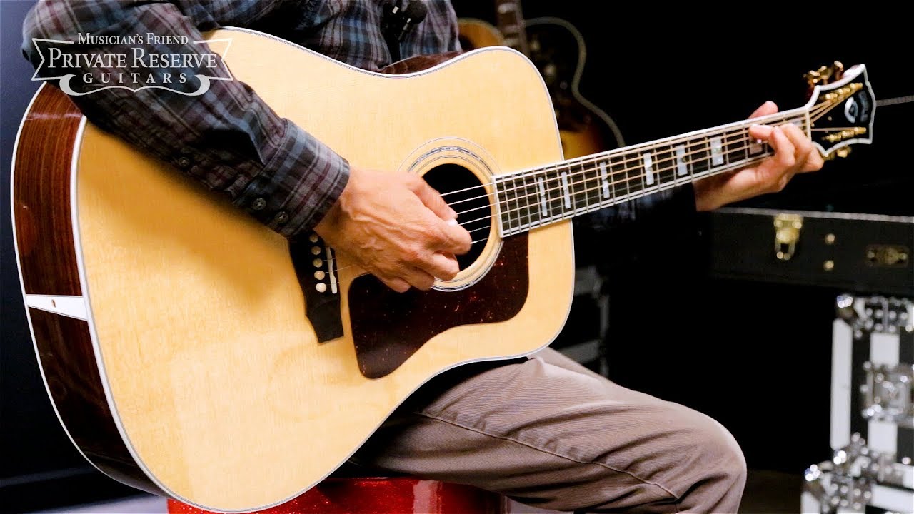 Guild D-55 Acoustic Guitar - YouTube