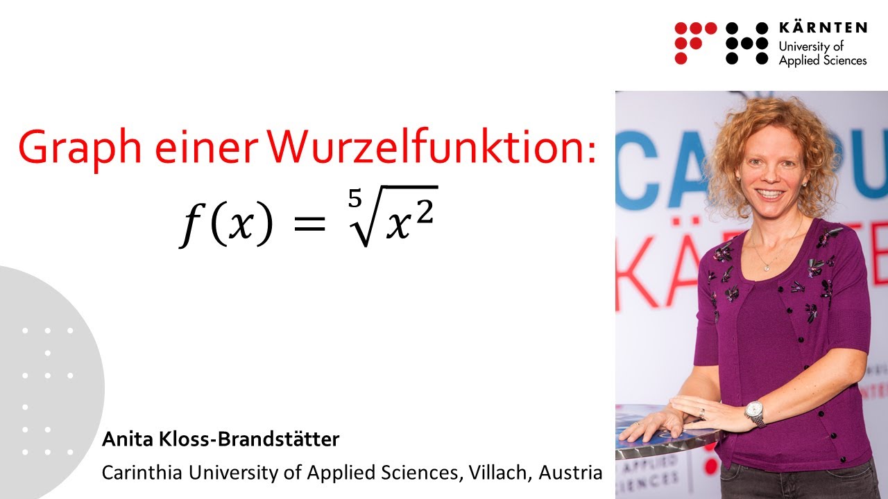 Graph einer Wurzelfunktion - YouTube