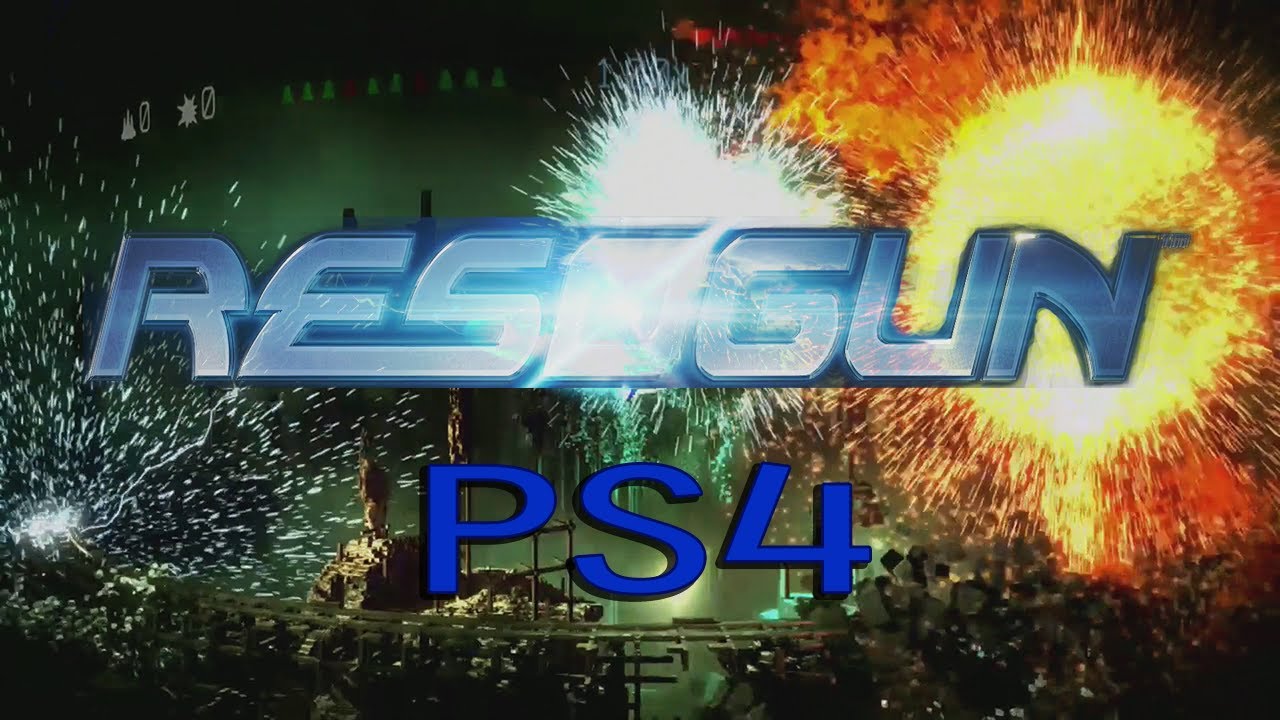 Playstation 4 - Resogun Gameplay - YouTube