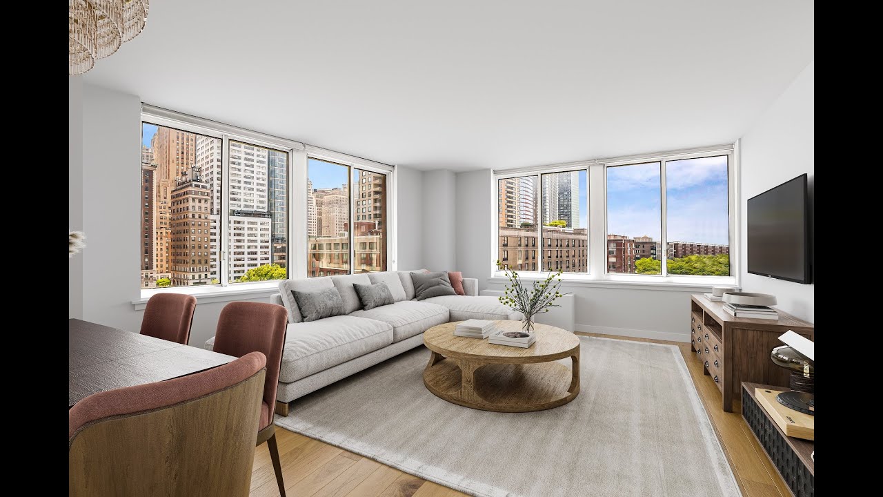 333 Rector Place #905, NY // Corner 2 Bedroom, 2 Bath at 1 Rector Park ...