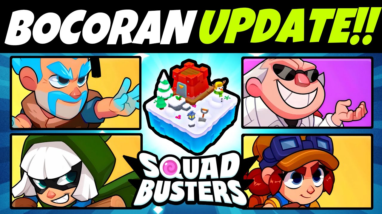 KEREN!! 4 Karakter Baru, 4 Mega Unit, 4 Mode & Map Baru di Update Squad ...