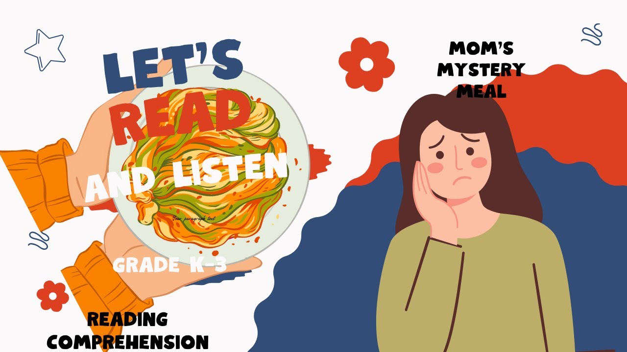 Let’s Read and Listen Mom's Mystery Meal Reading Comprehension - YouTube