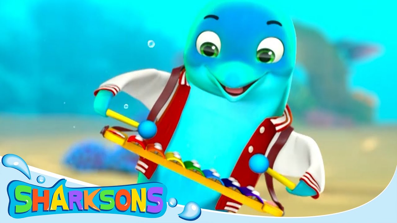 Underwater Sharksons Band! | Videos for Kids | Nursery Rhymes & Kids ...