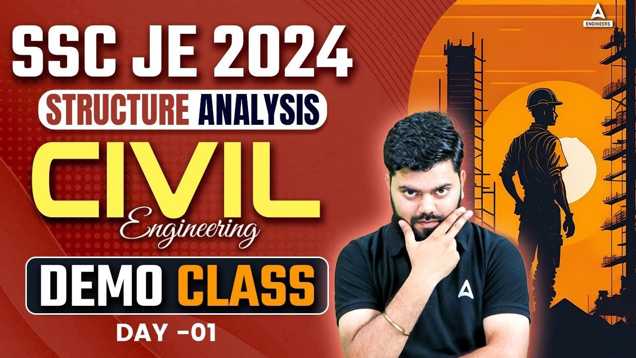 SSC JE 2024 | Structure Analysis | Civil Engineering | Useful for SSC JE & RRB JE 2024 | Day 1 ...