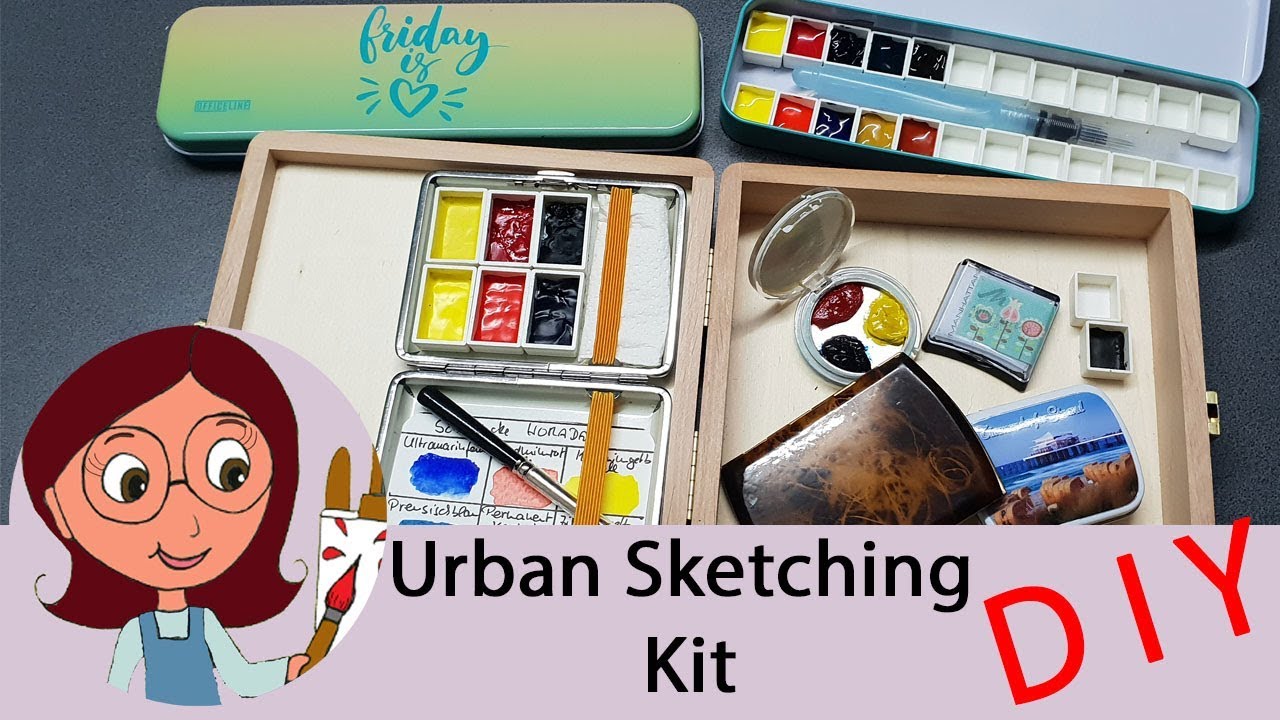 Urban Sketching Kit | DIY - YouTube