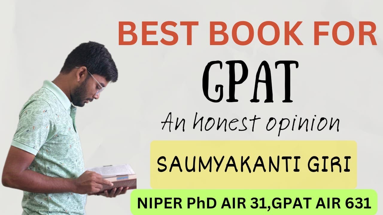 Best book for GPAT || Pearson and Inamdar GPAT books || Honest opinion ...