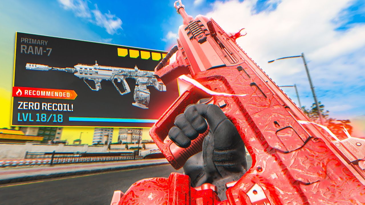 this *NEW* RAM-7 Loadout is INSANE in WARZONE 3! 😍 (Best RAM 7 Class ...