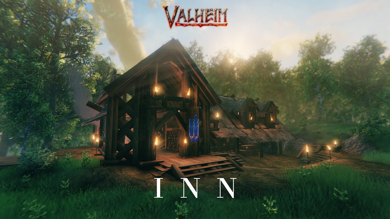 Valheim | Starting Inn for 4 Vikings - YouTube