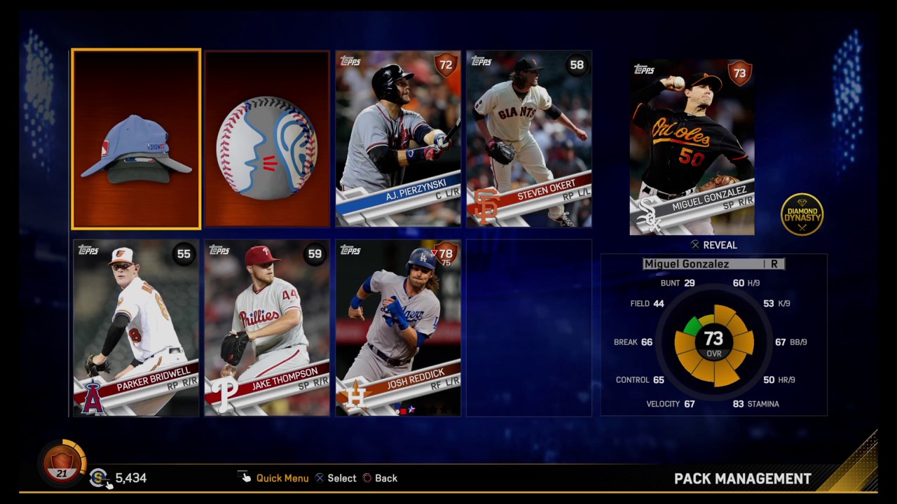"OUR FIRST GOLD!" - MLB The Show 17 Player Pack Openings Ep. 2 - YouTube