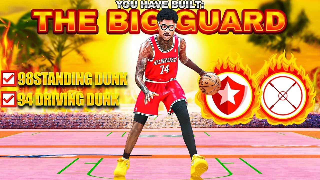 THIS 6'7 BIG Guard With 98 Standing Dunk + 94 Driving Dunk Is A FORCE ...