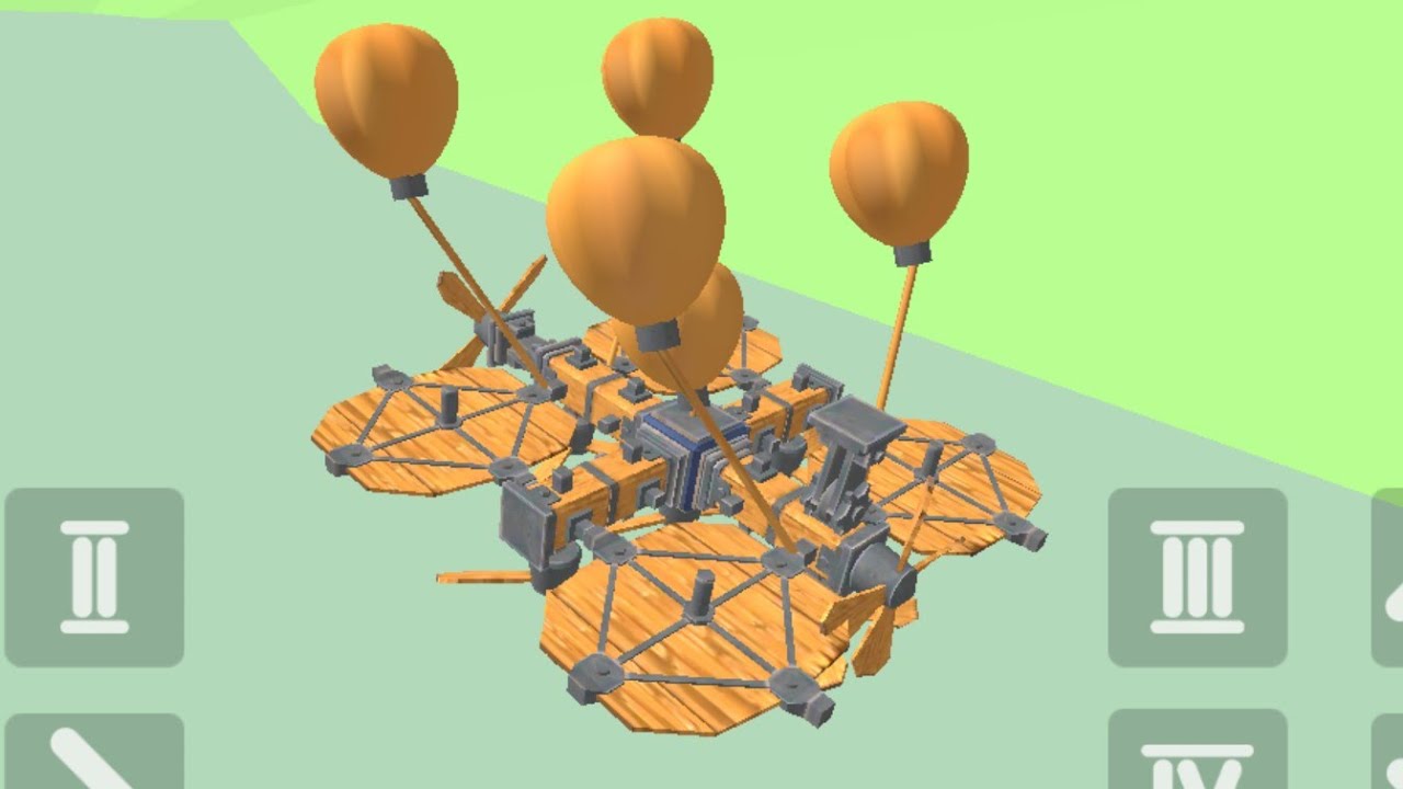 Besiege mobile || small hover drone for low phone - YouTube