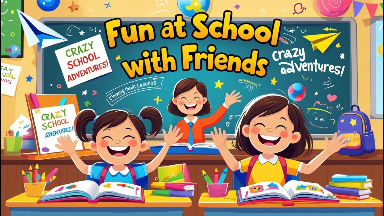 Fun at School with Friends | Crazy School Adventures | Best School ...