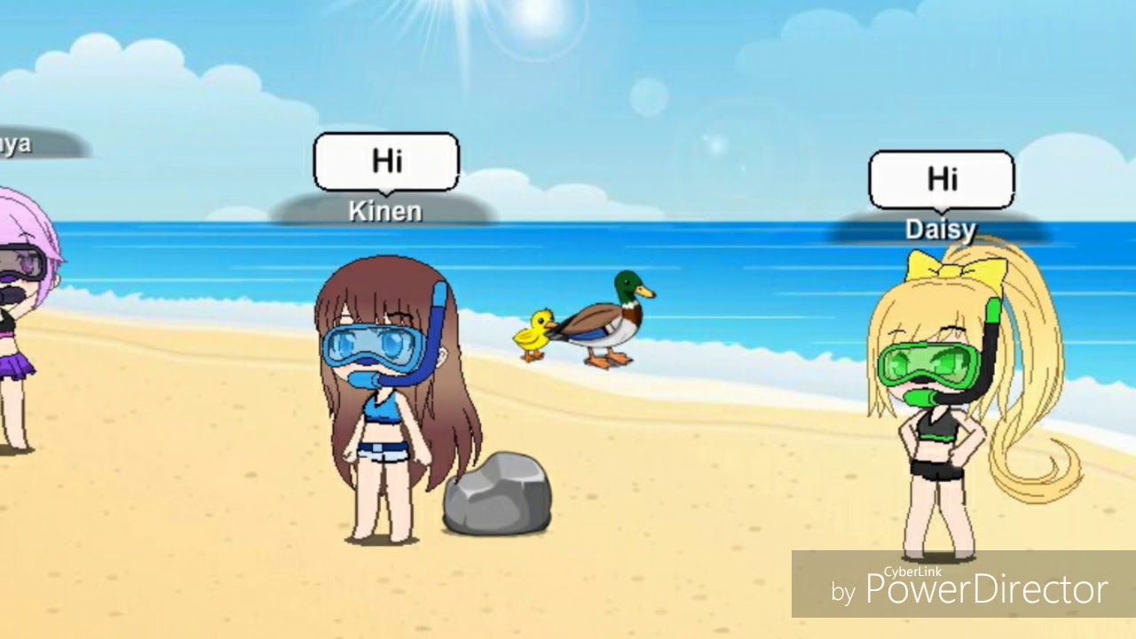 The beach||Gacha Studio|| - YouTube