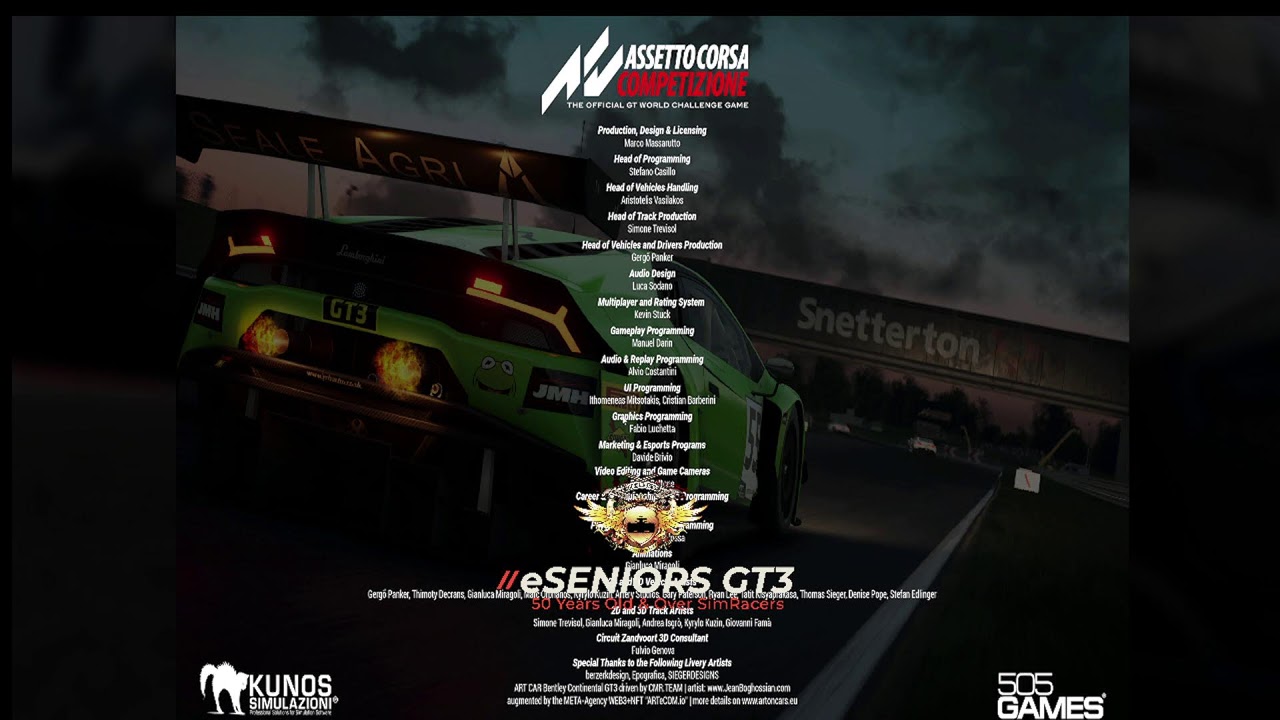 E-SENIORS GT3 AT MISANO ACC PC - YouTube