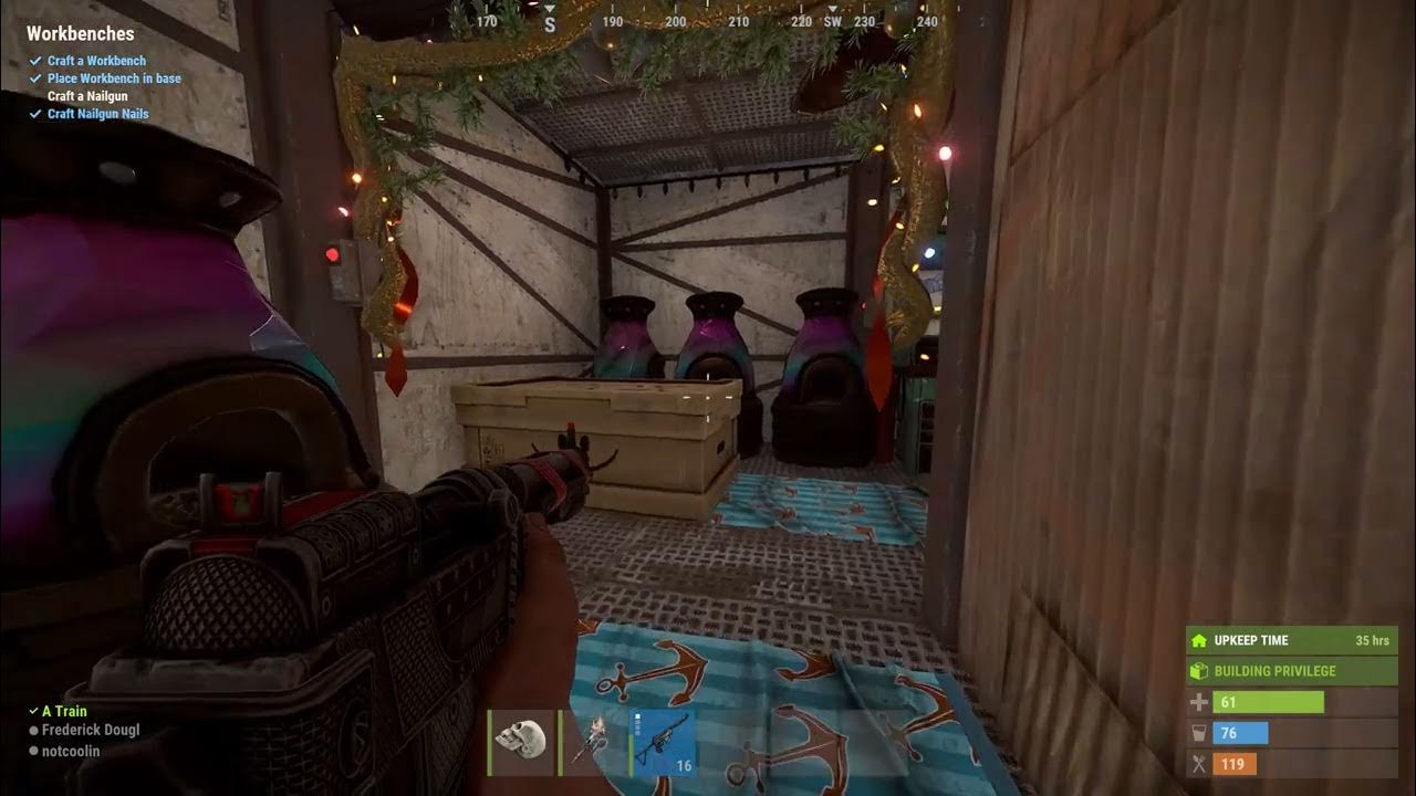 Rust 1v2 Raid Defense - YouTube