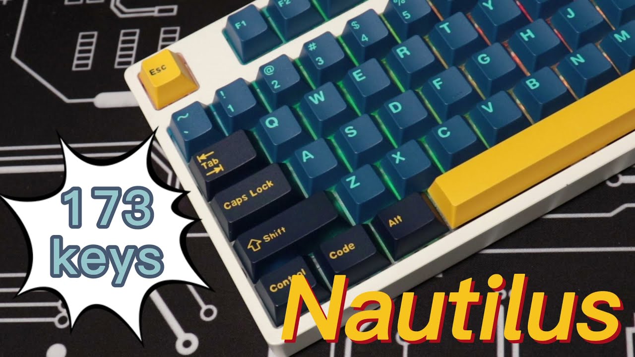 Nautilus Keycaps Set - YouTube