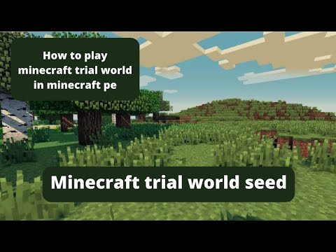 minecraft trial world seed in minecraft pe || @zerobrine ||seeds series ...