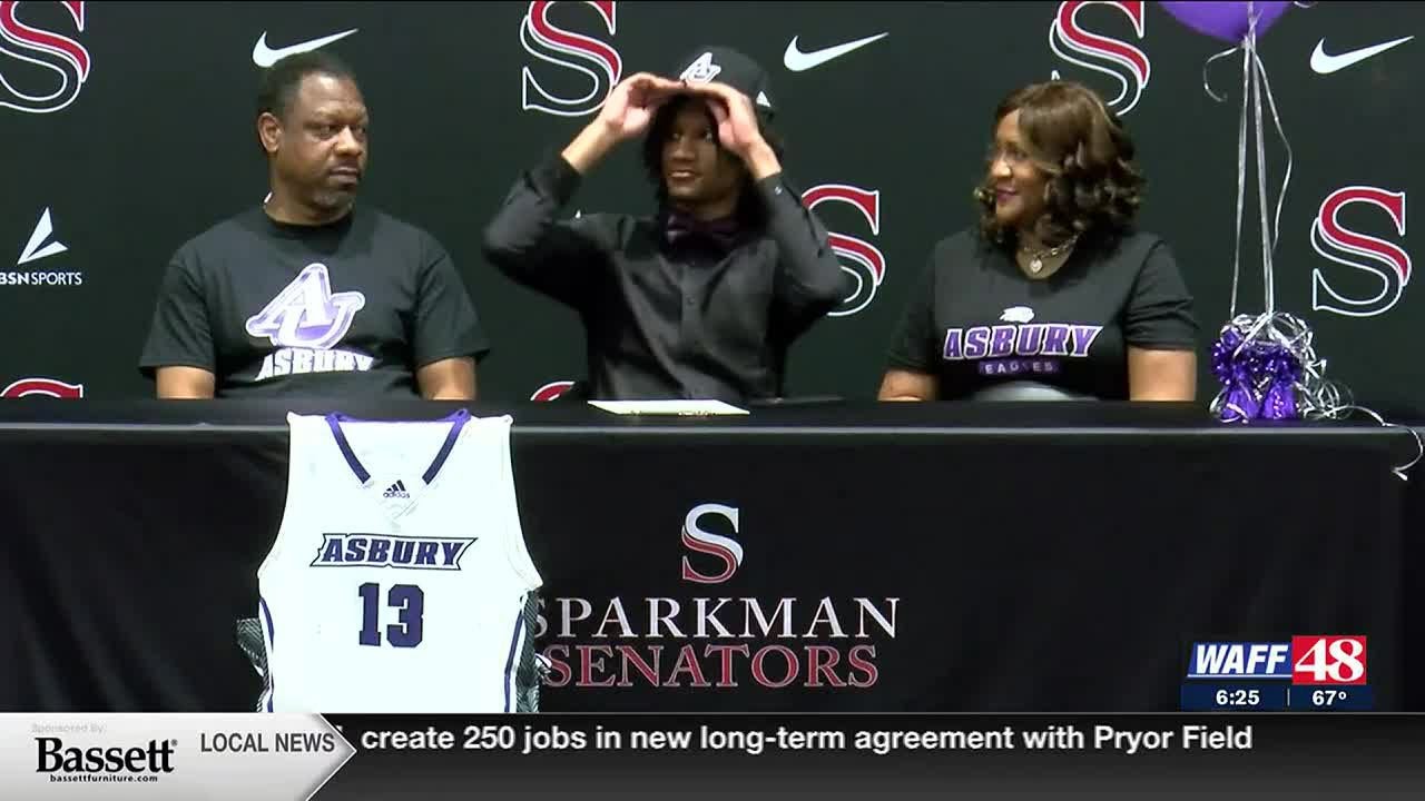 4 Sparkman basketball standouts ink scholarships to Asbury, DSA Prep ...