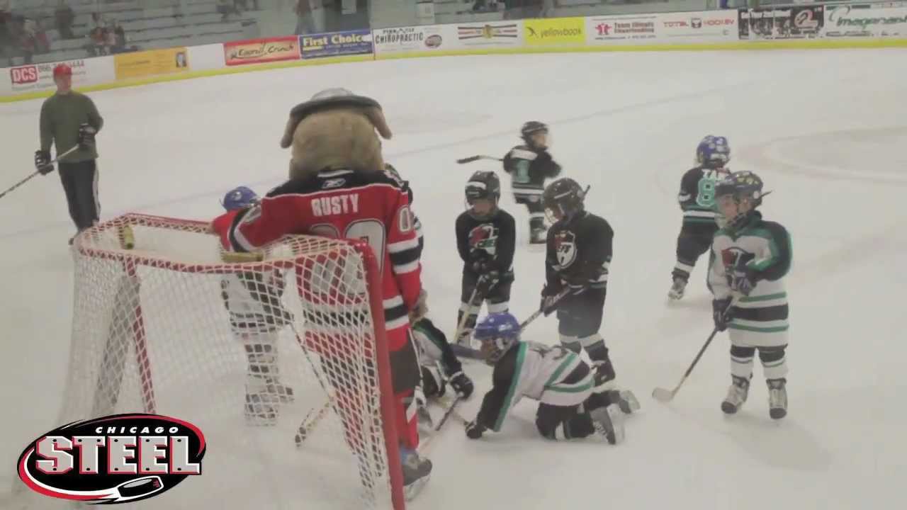 Youth Hockey Intermission At EDGE ICE ARENA - YouTube