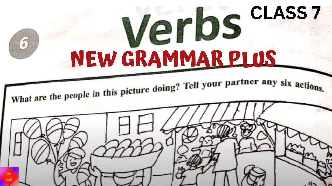Verbs || New Grammar Plus || Class 7 - YouTube