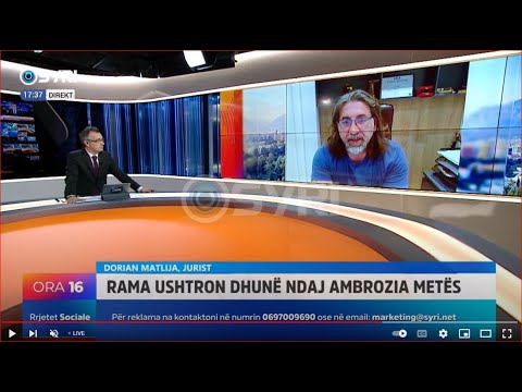 INTERVISTA/ Edi Rama ushtron dhunë ndaj gazetares Ambrozia Meta. Flet ...