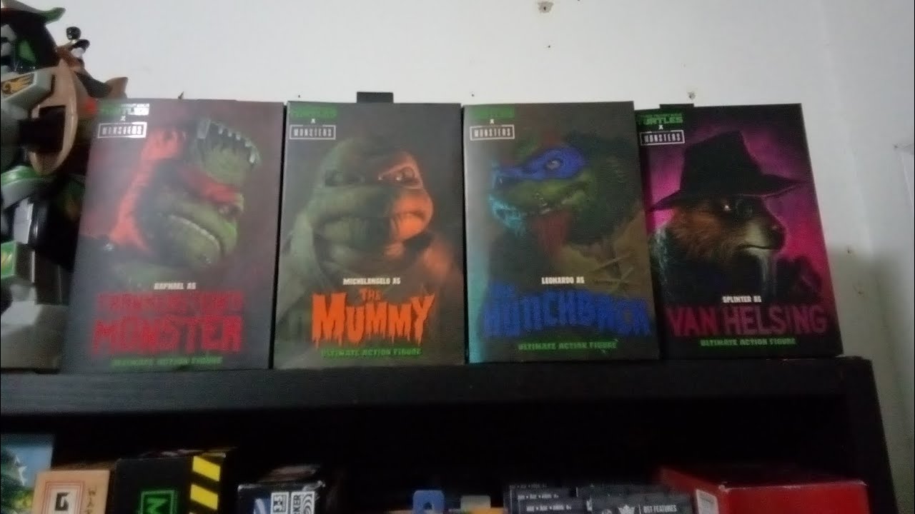 teenage mutant ninja turtles universal studios monsters - YouTube
