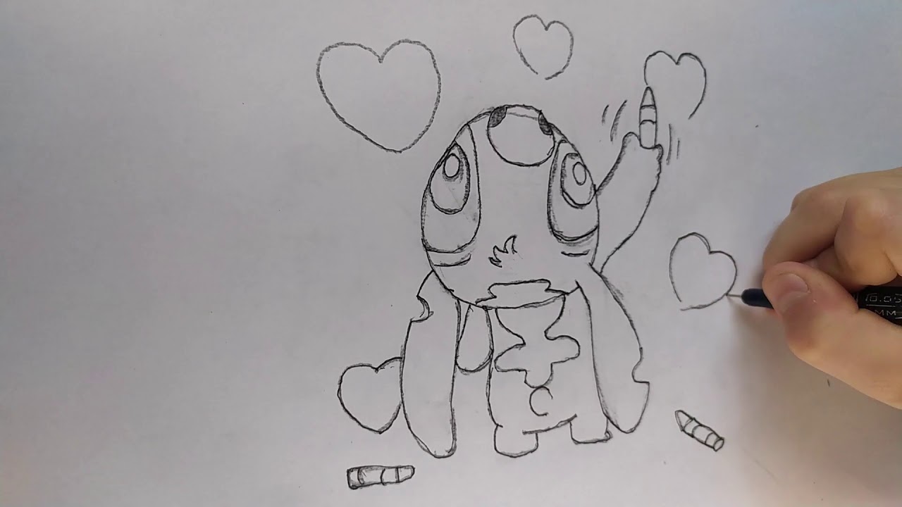 Jak narysować stitcha - YouTube