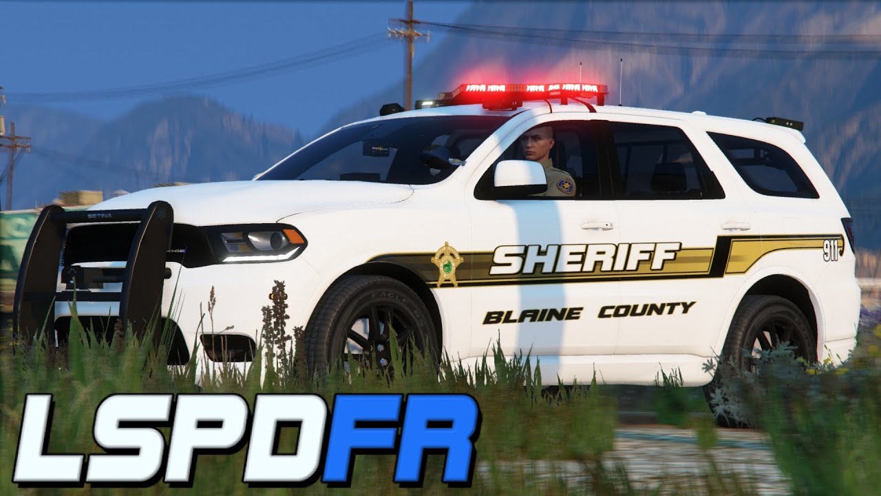 GTA 5 LSPDFR #64 - Pursuits and Warrants | BCSO '16 Durango - YouTube
