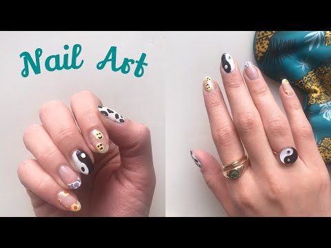 Nail Art Fikirleri 💅🏼 | Sadece tel toka ve törpü ile evde kolay 7 farklı oje fikri | 2021