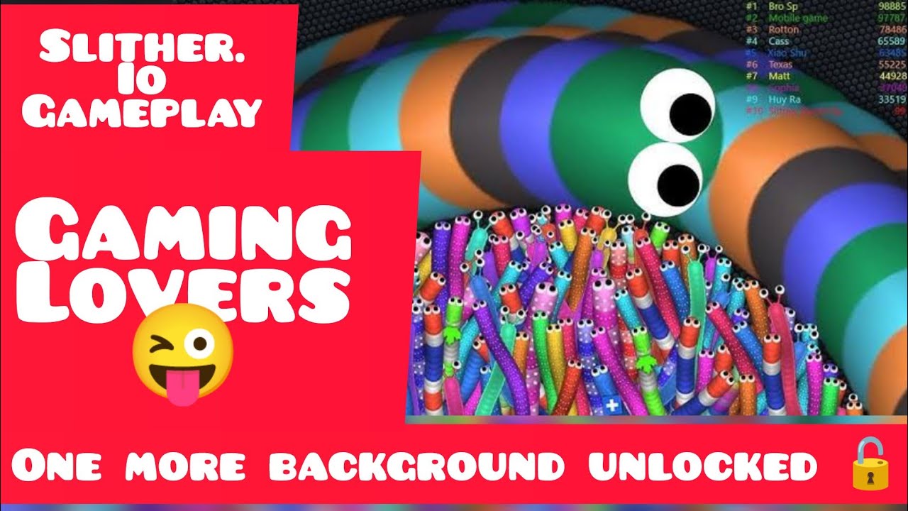 slither Io gameplay nice vibe this game - YouTube