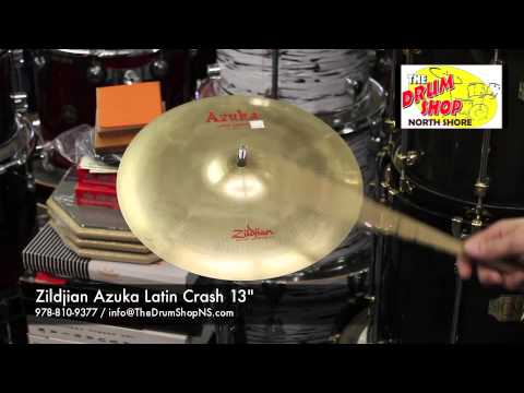 Zildjian Azuka Latin Crash 13" - The Drum Shop North Shore - YouTube