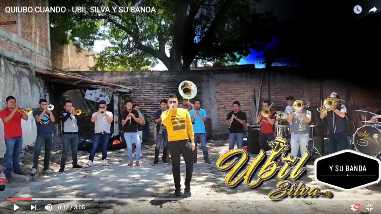 QUIUBO CUANDO - UBIL SILVA Y SU BANDA - YouTube