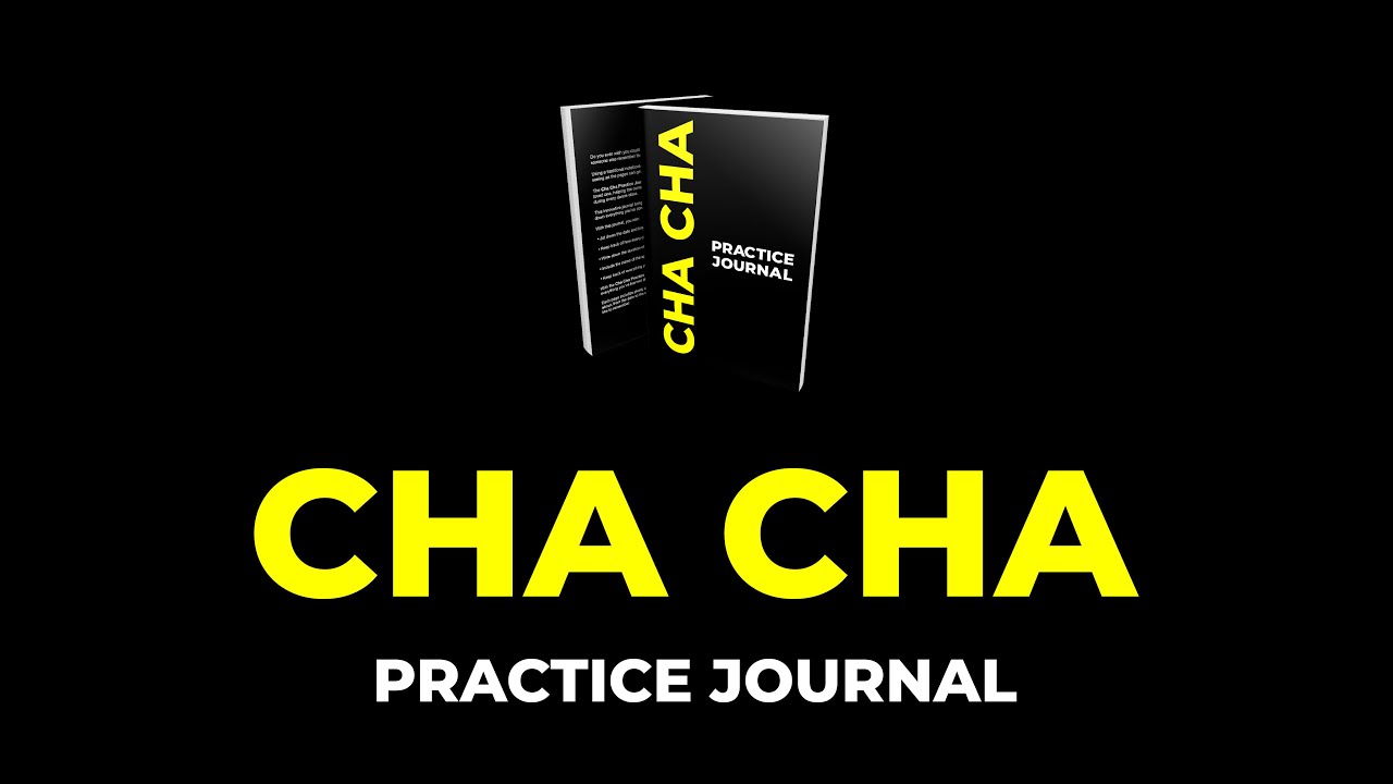 Cha Cha Practice Journal - The Perfect Cha Cha Gift to Capture Your Cha ...