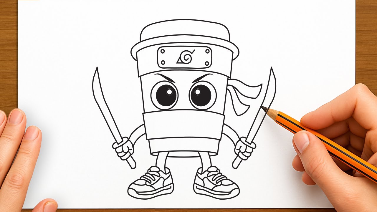 How to Draw Cappuccino Assassino Easy | Italian Brainrot|Draw ...