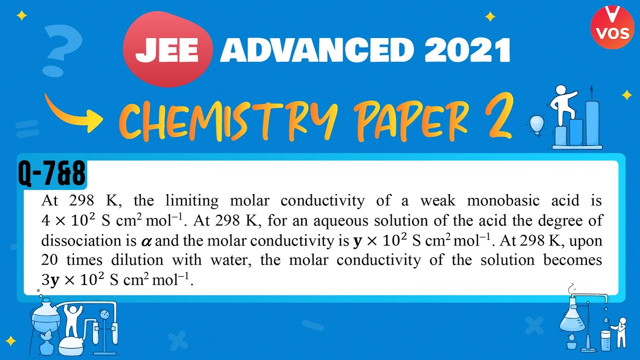 JEE Advanced 2021 Paper 2 Chemistry Solutions ( Q-7 & 8) | JEE Advanced ...