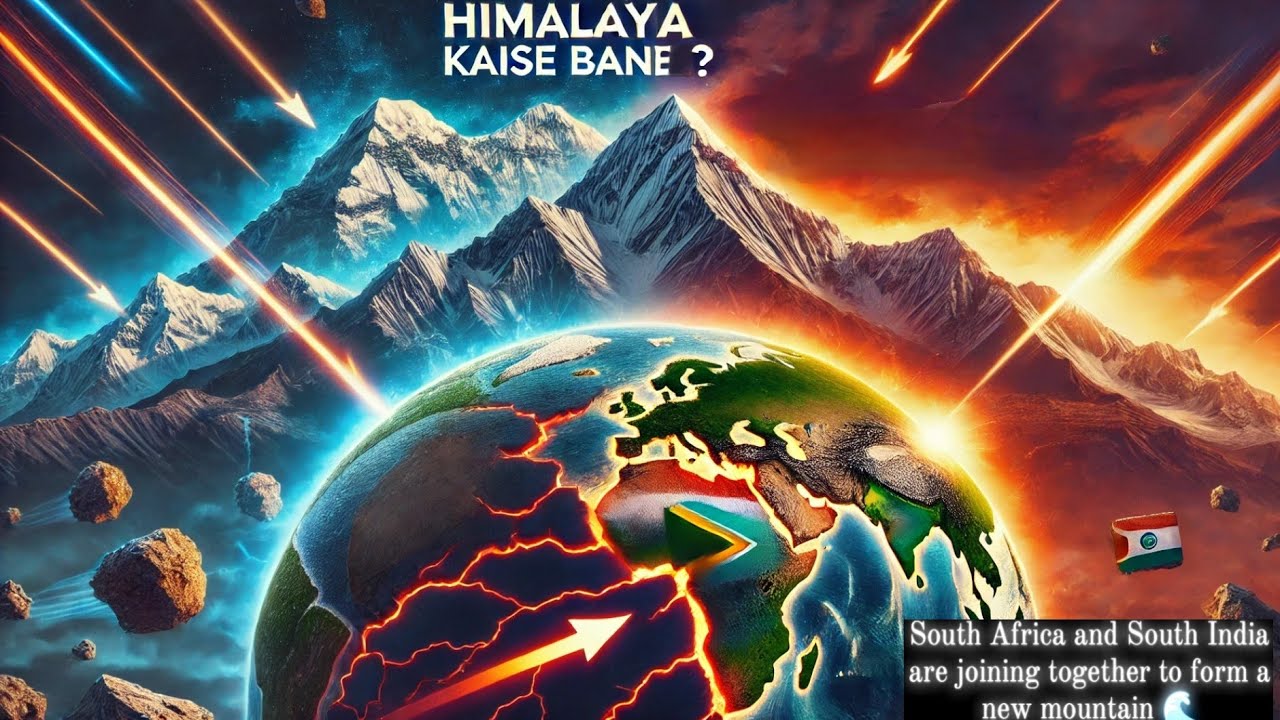 Himalaya Kaise Bane Aur Ek Naya Pahaad Kahan Ban Raha Hai? // SOUTH ...