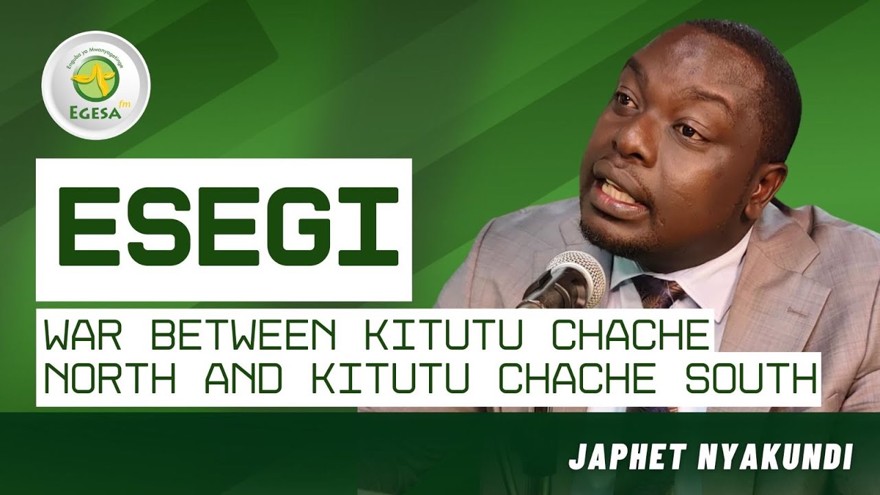 War between Kitutu Chache North and Kitutu Chache South Members of ...