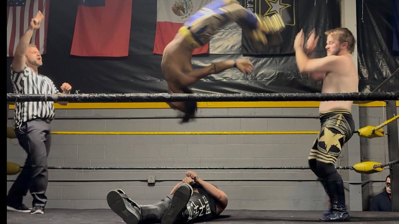 Damned Devil Dogs vs Jayme Shark & Keyshawn Calloway Indy Wrestling ...