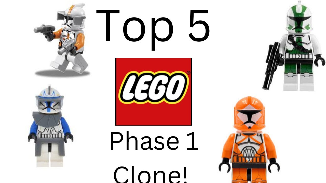 Top 5 LEGO Phase 1 clone Trooper! | Brickstudios - YouTube