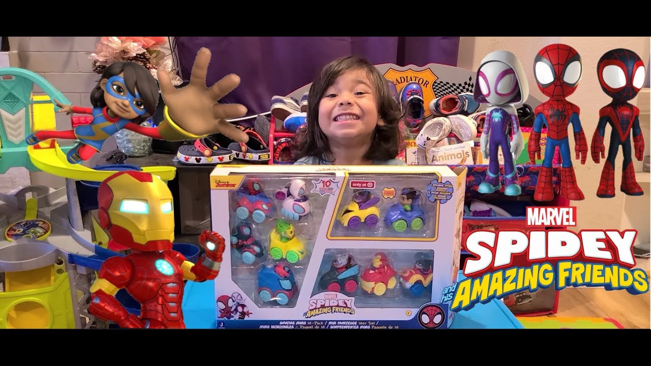 Spidey and His Amazing Friends Go Racing!! - YouTube