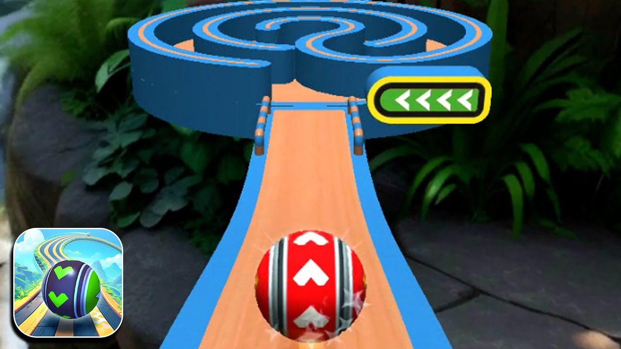 3D Super Rolling Ball Race Gameplay Speedrun Max Levels 21 - YouTube