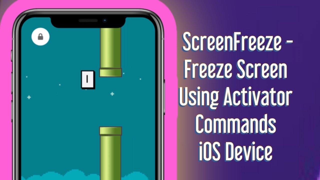 ScreenFreeze - Freeze Screen Using Activator Commands iOS Device - YouTube