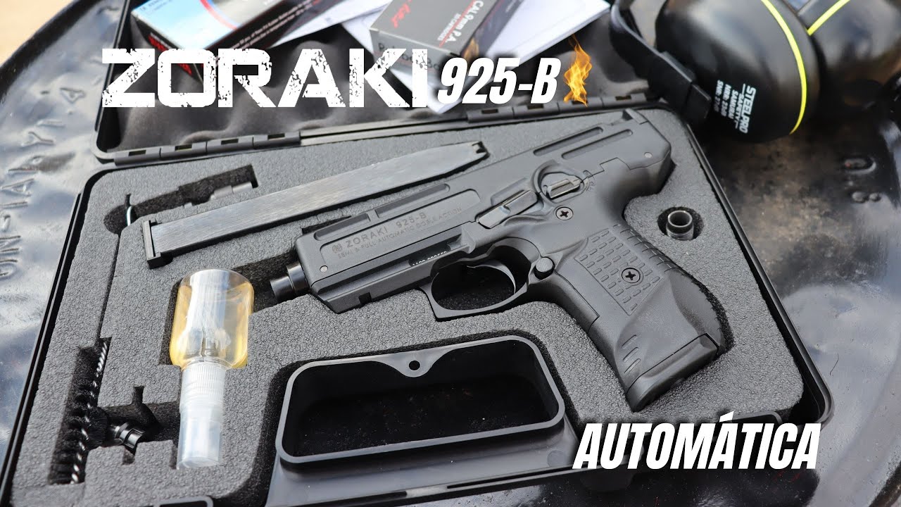 Zoraki 925-B Automática 🎯 Traumática Cal. 9mm - YouTube
