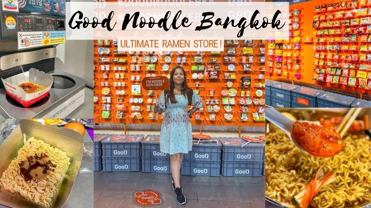 🇹🇭 WORLD'S BIGGEST NOODLES STORE IN BANGKOK || EXPLORING GOOD NOODLE || SELF SERVICE RAMEN STORE ...